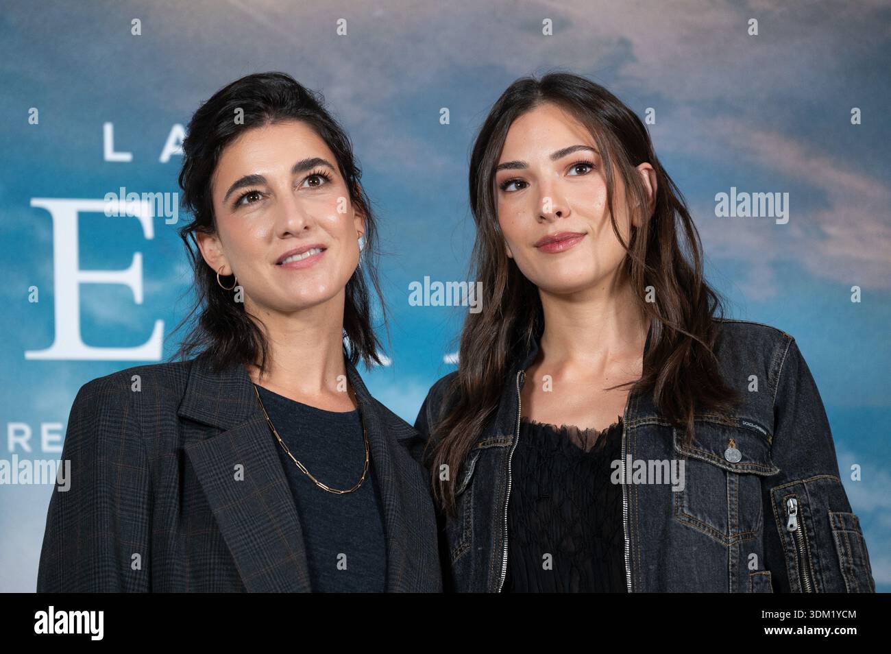 Stéphanie Magnin and Candela González attend the photocall for "LA ...
