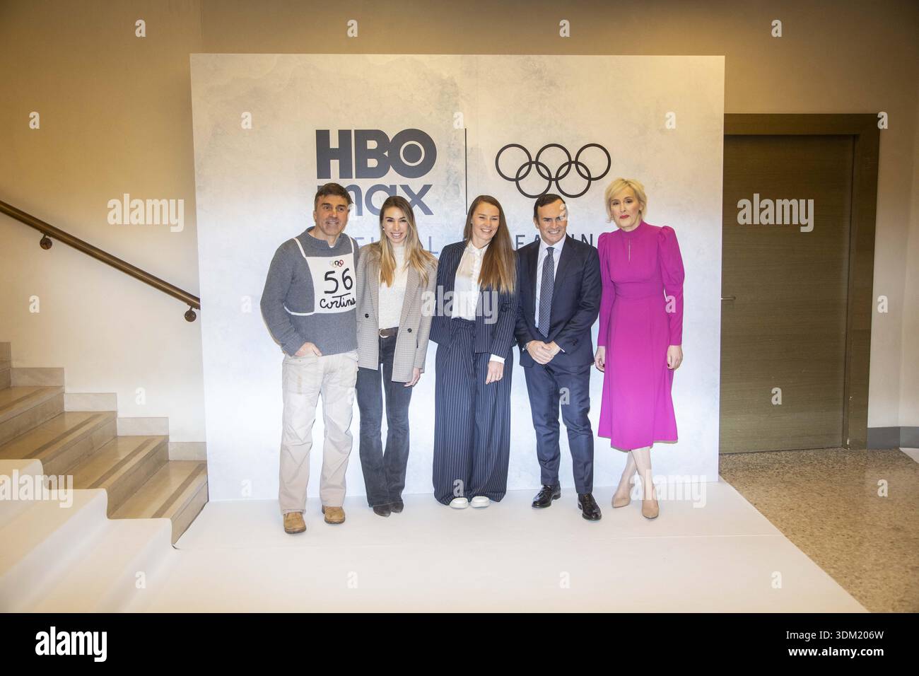 Milan, Hotel Rosa Grand, Piazza Fontana, HBO MAX 'Milan-Cortina Olympic ...
