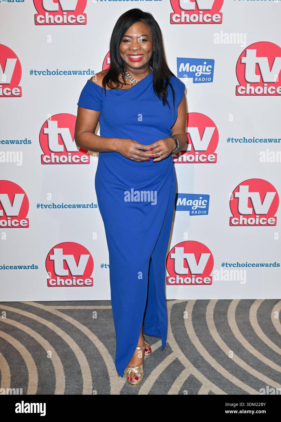 Denise Nurse attends the TV Choice Awards 2026 at London Hilton on Park ...