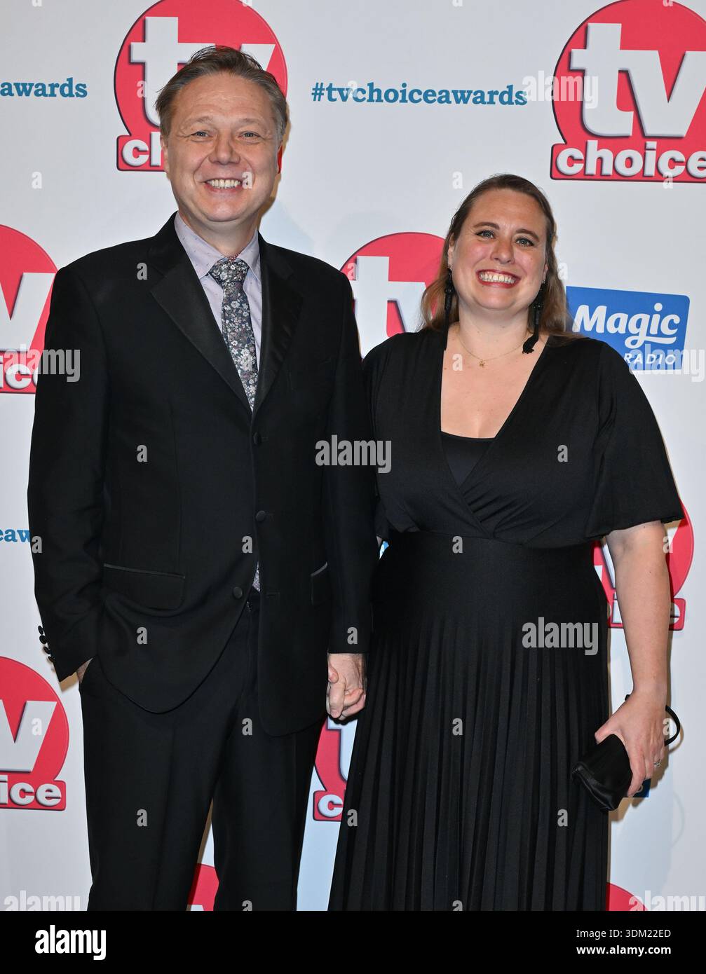 Shaun Dooley and Polly Cameron attends the TV Choice Awards 2026 at ...