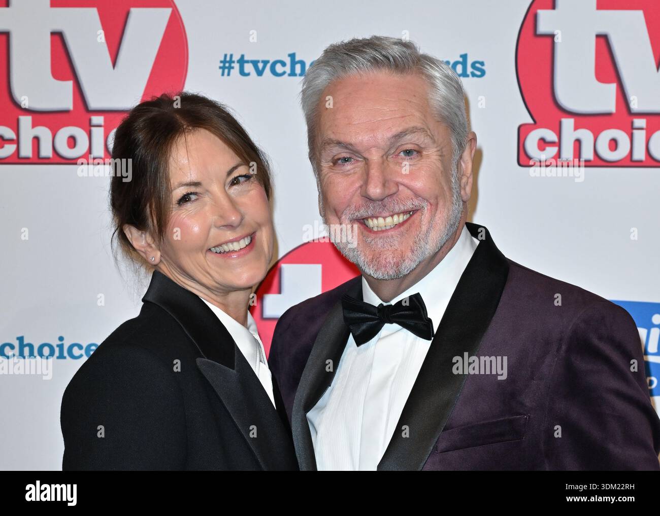 Anne-Marie Conley and Brian Conley attends the TV Choice Awards 2026 at ...