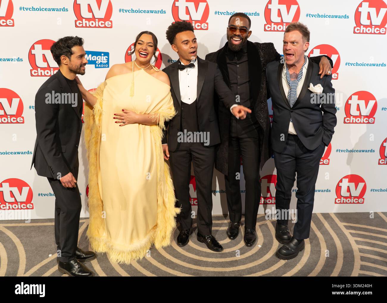 London, United Kingdom. 2nd February 2026. The cast of Casualty attend ...