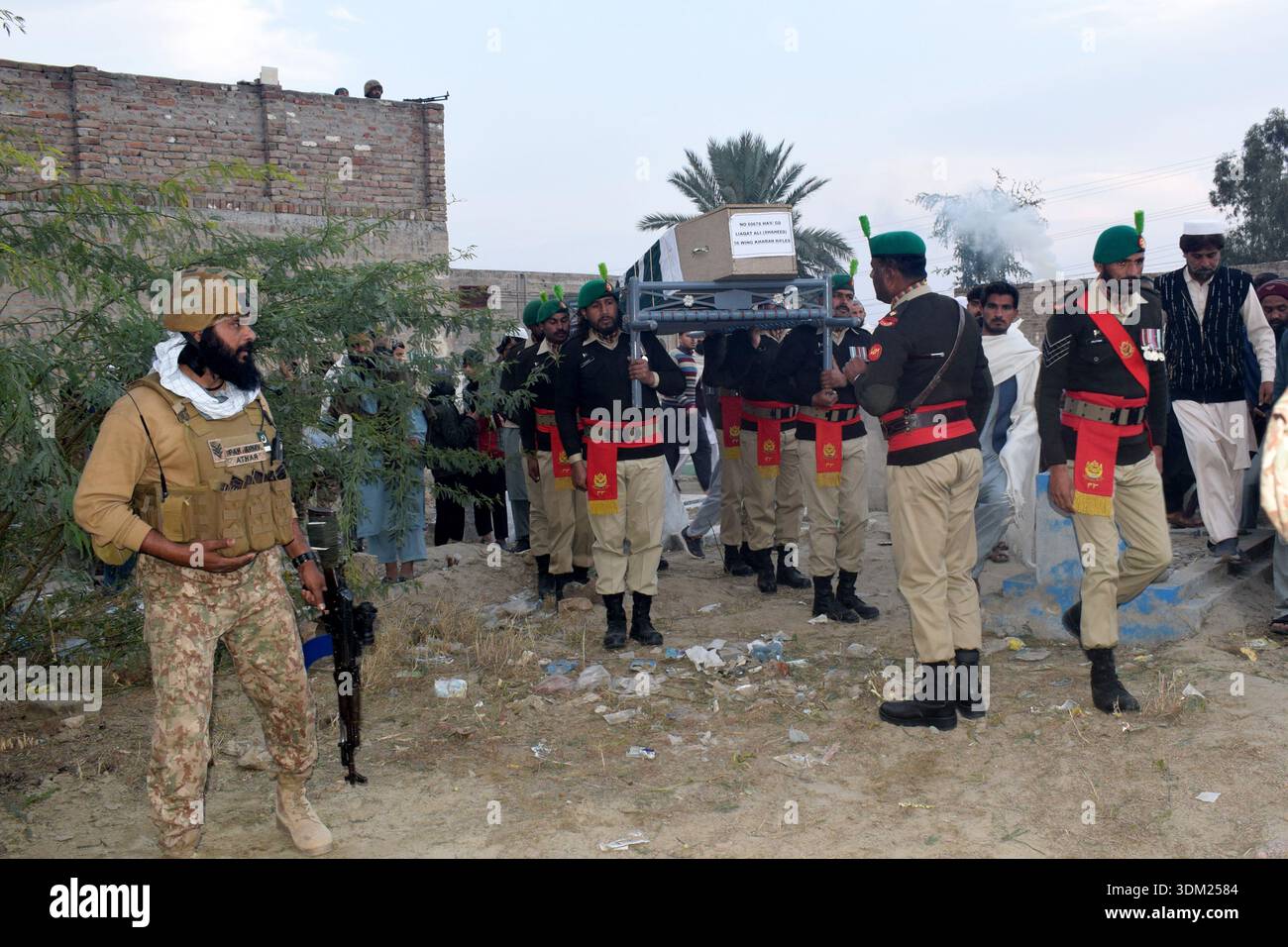 February 2, 2026, Peshawar, Peshawar, Pakistan: Funeral of paramilitary ...