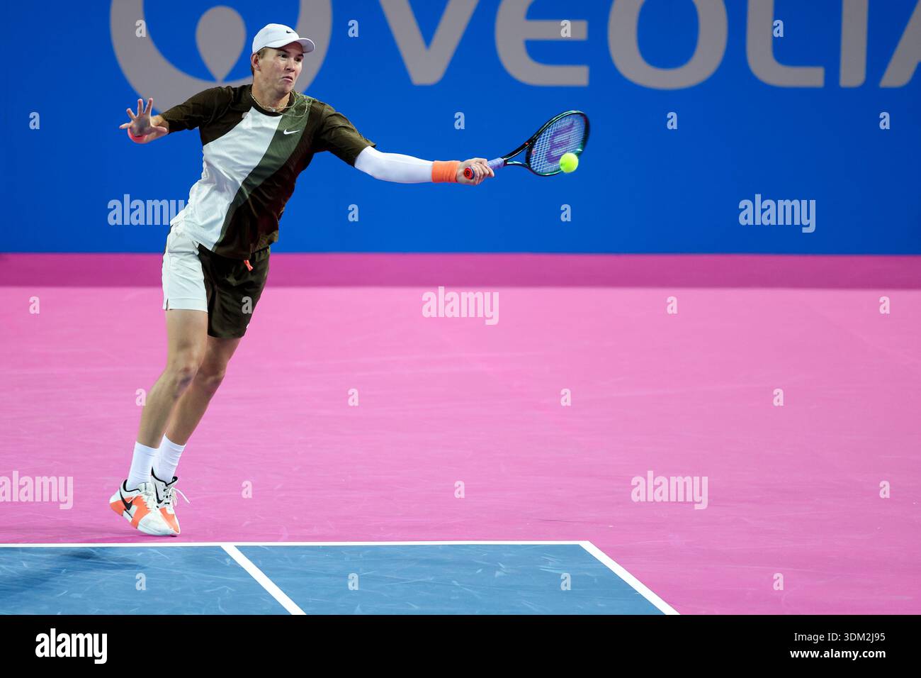 Martin DAMM of USA during the Day 3 of the Open Occitanie on February 3 ...