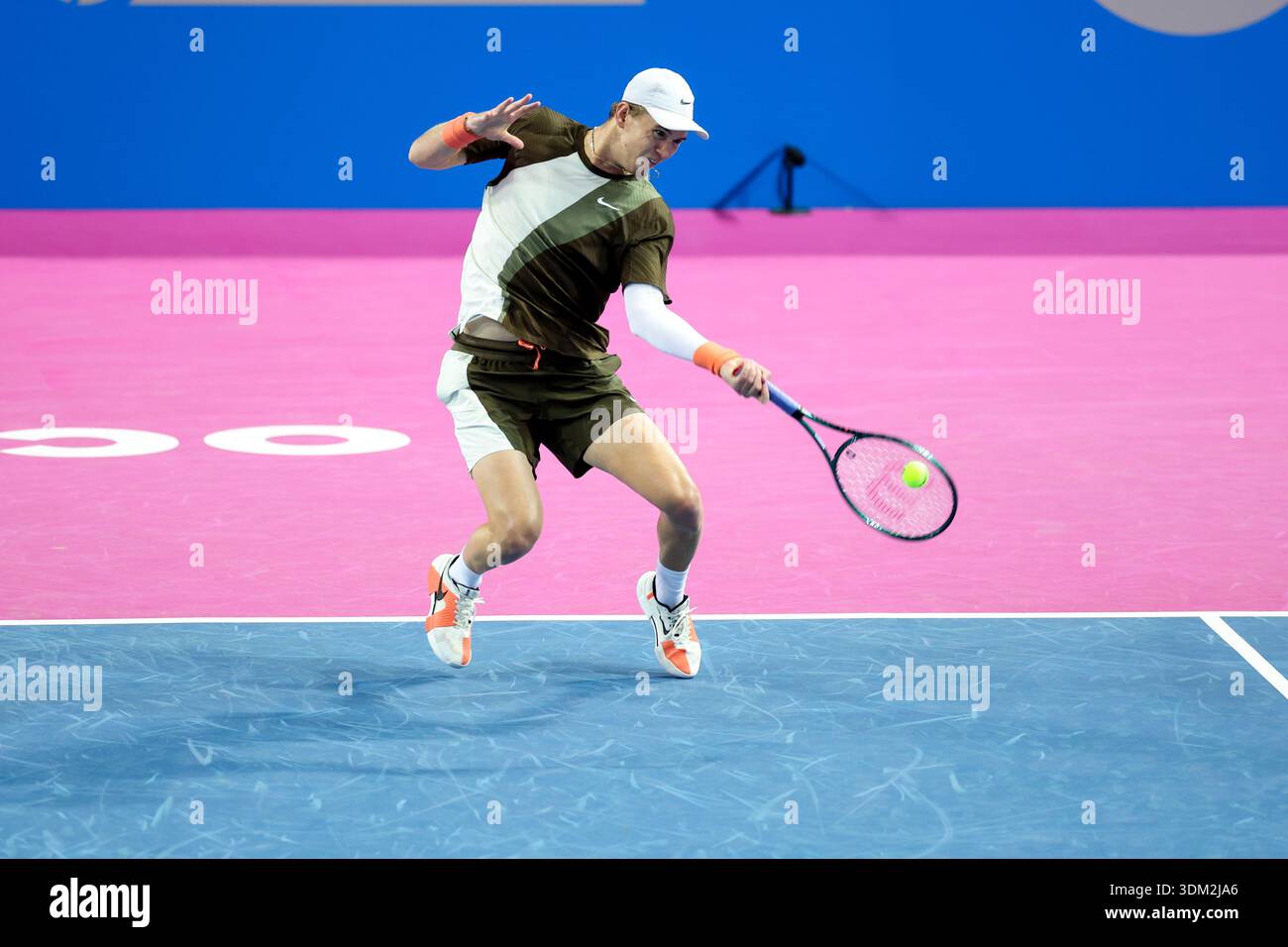Martin DAMM of USA during the Day 3 of the Open Occitanie on February 3 ...