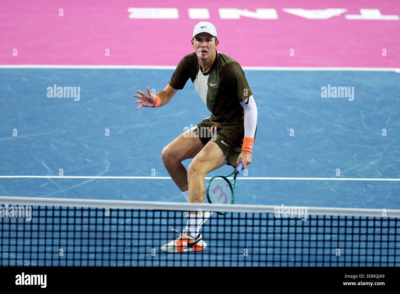 Martin DAMM of USA during the Day 3 of the Open Occitanie on February 3 ...