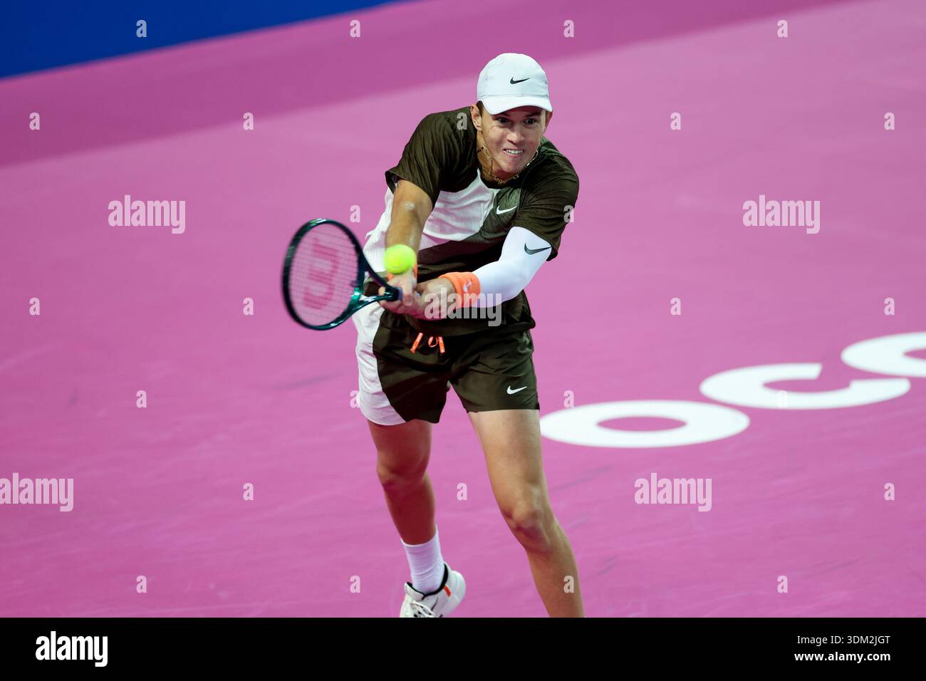 Martin DAMM of USA during the Day 3 of the Open Occitanie on February 3 ...