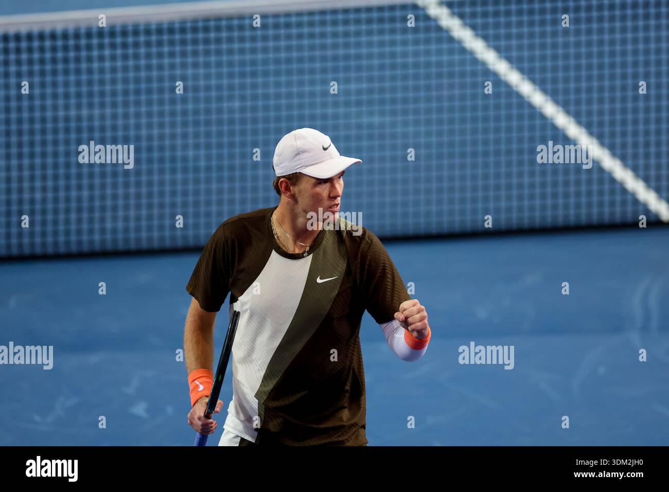 Martin DAMM of USA during the Day 3 of the Open Occitanie on February 3 ...