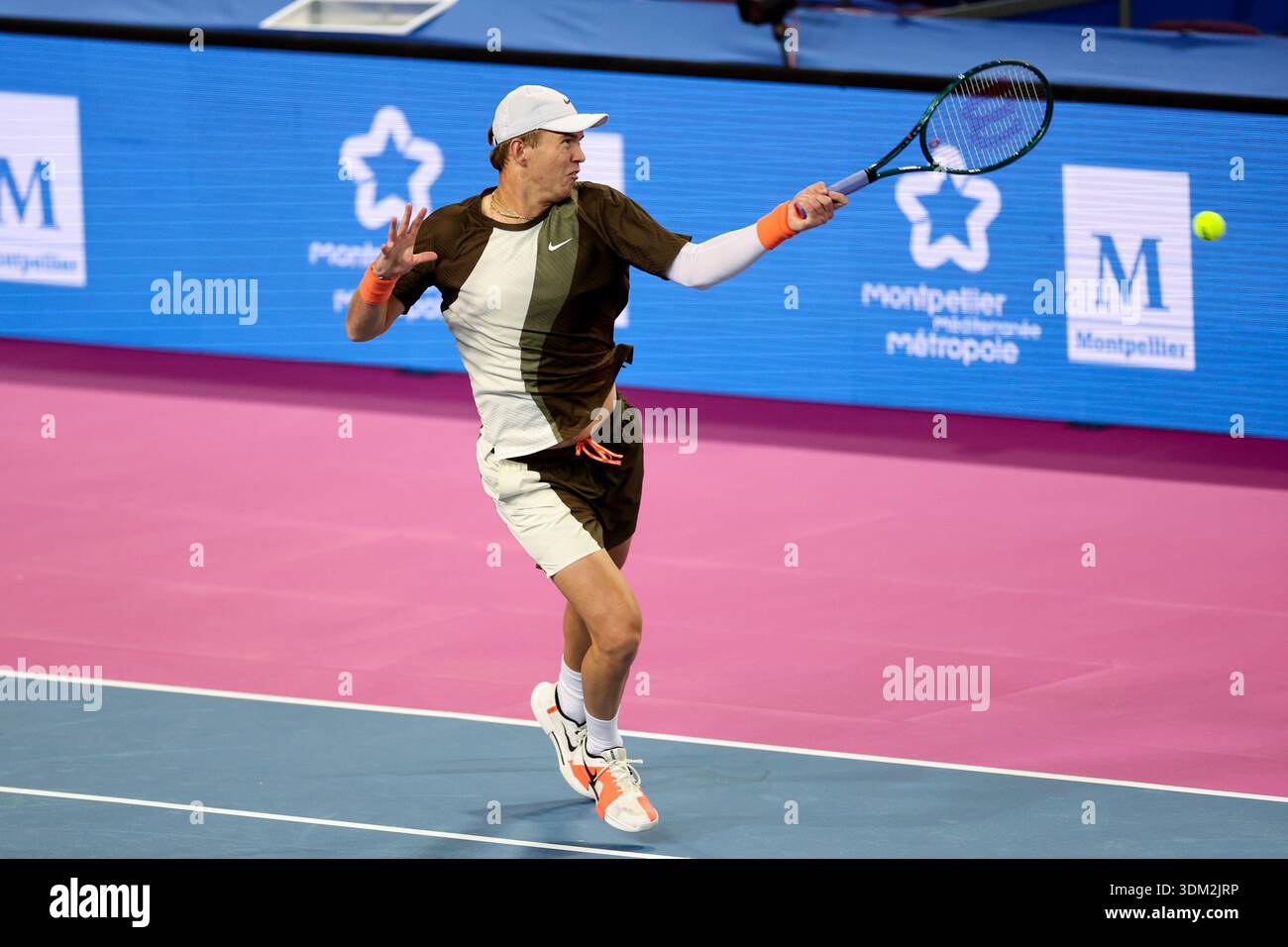 Martin DAMM of USA during the Day 3 of the Open Occitanie on February 3 ...
