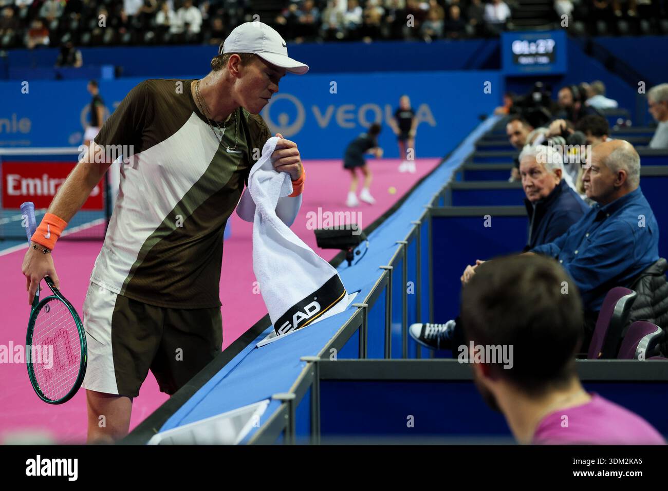 Martin DAMM of USA during the Day 3 of the Open Occitanie on February 3 ...