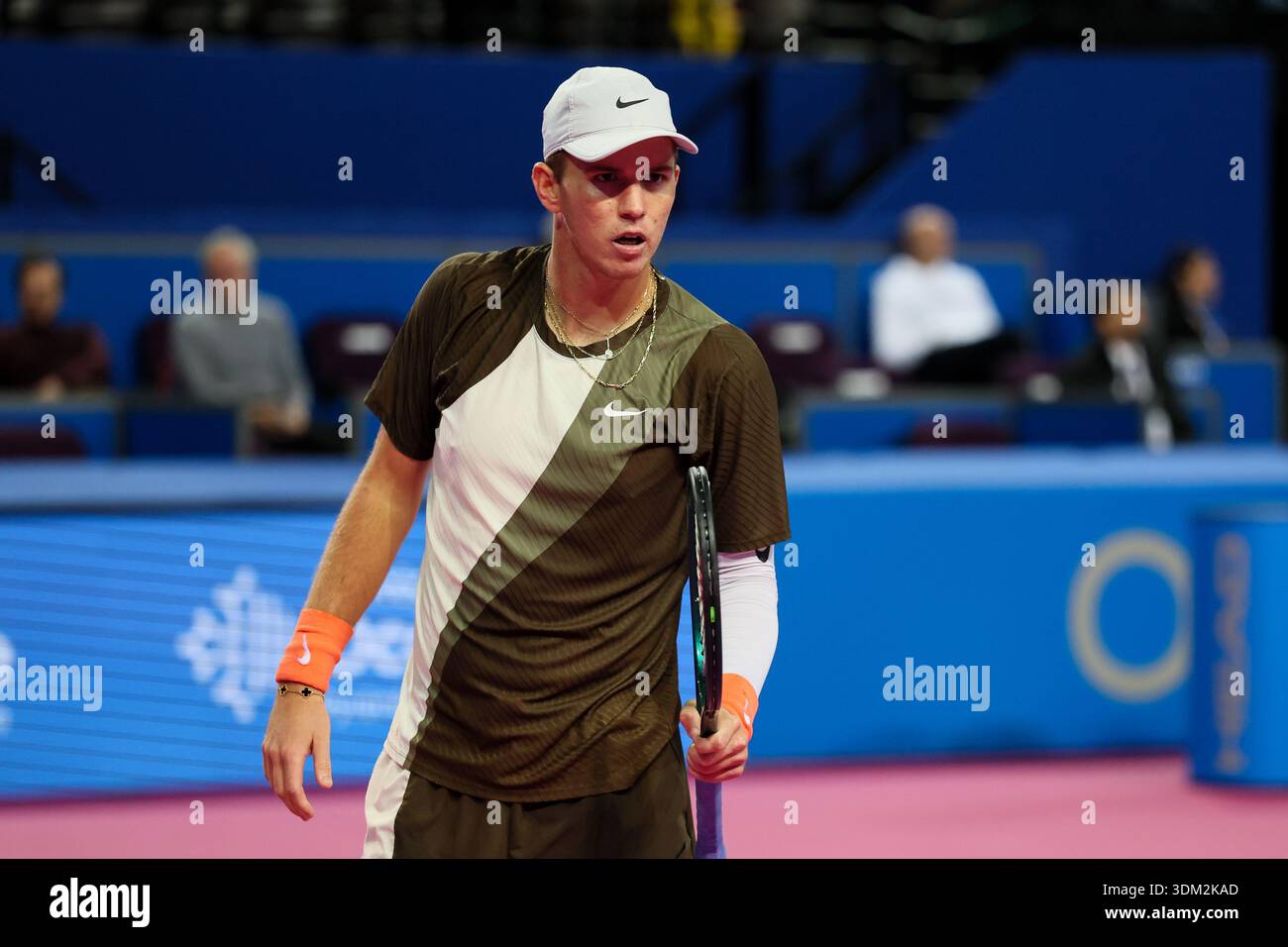 Martin DAMM of USA during the Day 3 of the Open Occitanie on February 3 ...