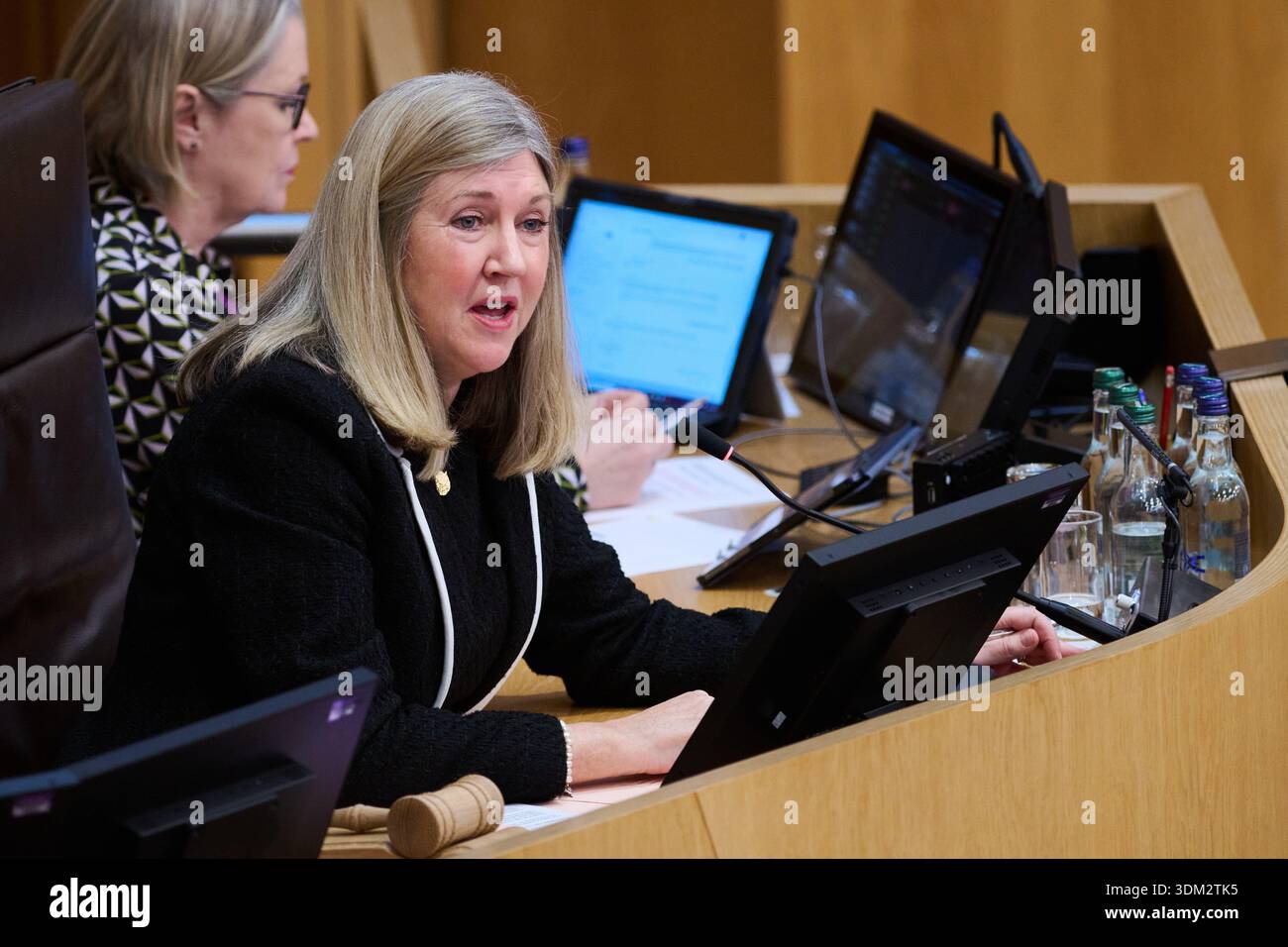 Edinburgh Scotland, UK 29 January 2026. Presiding Officer Alison ...
