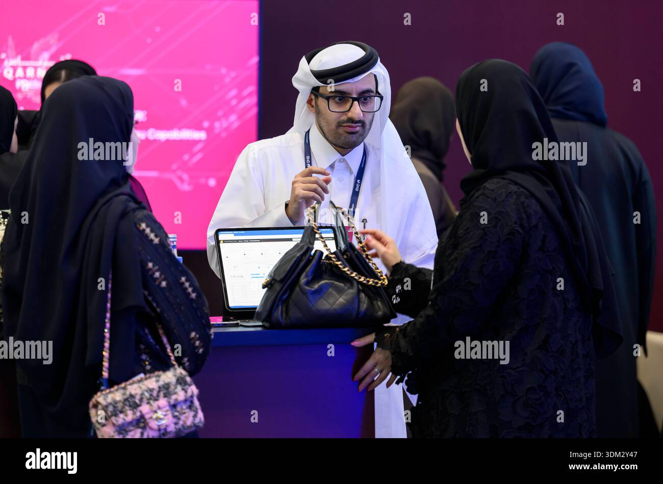 WEB SUMMIT QATAR 2026 DAT THREE Web Summit attendees during day three ...