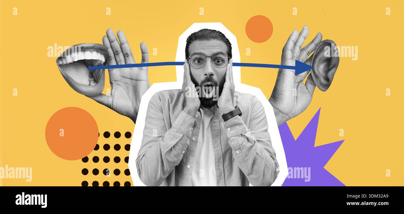 Gestures human reactions concept hi-res stock photography and images ...