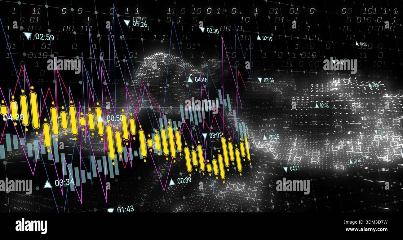 Showing layered financial charts hi-res stock photography and images ...
