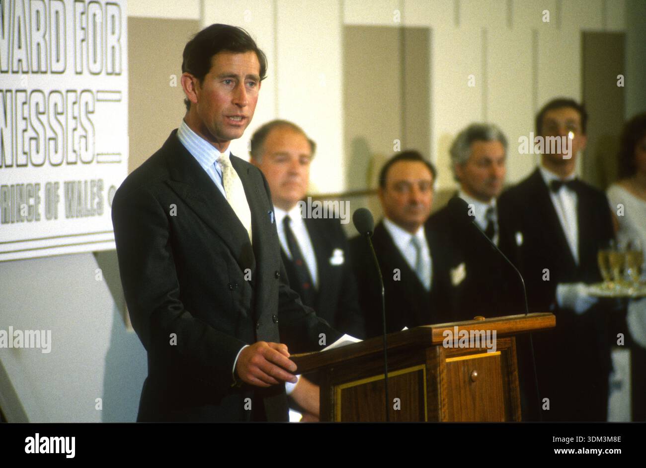 Prince Charles speaking at the Prince of Wales business trust in ...