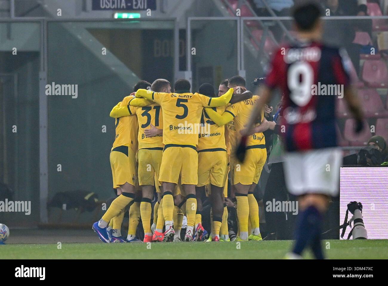 Milan's Christopher Nkunku celebrates after scoring a goal during ...