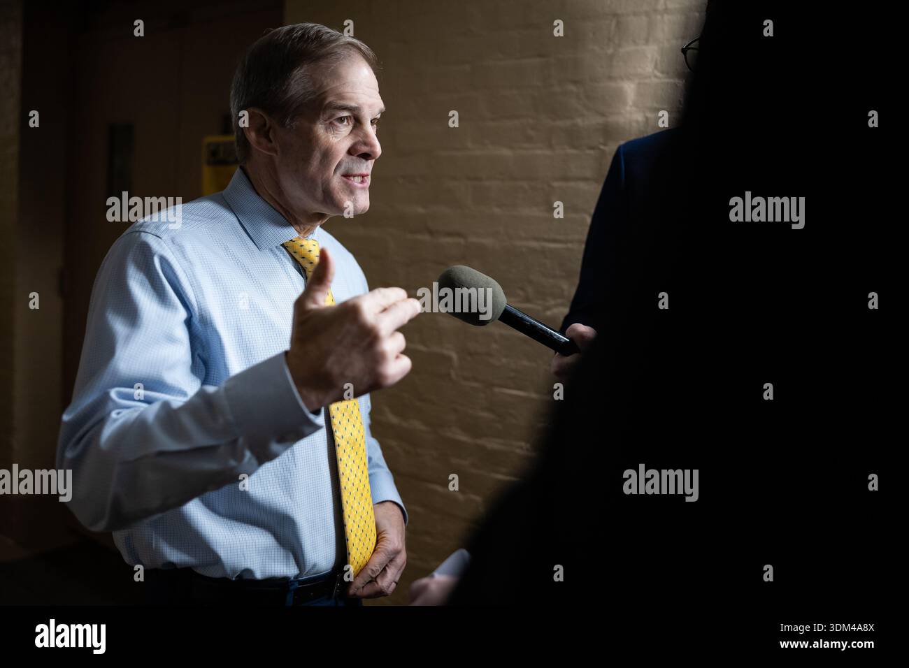 House Judiciary Committee Chair Jim Jordan (R-Ohio) speaks with ...