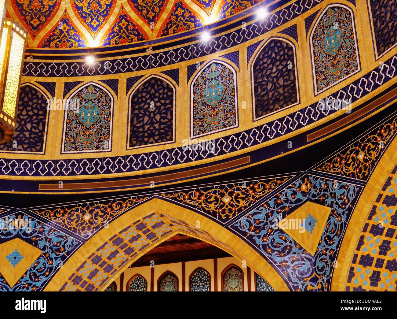 Persian Court of the Ibn Battuta Mall, Dubai, Dubai Emirate, United ...