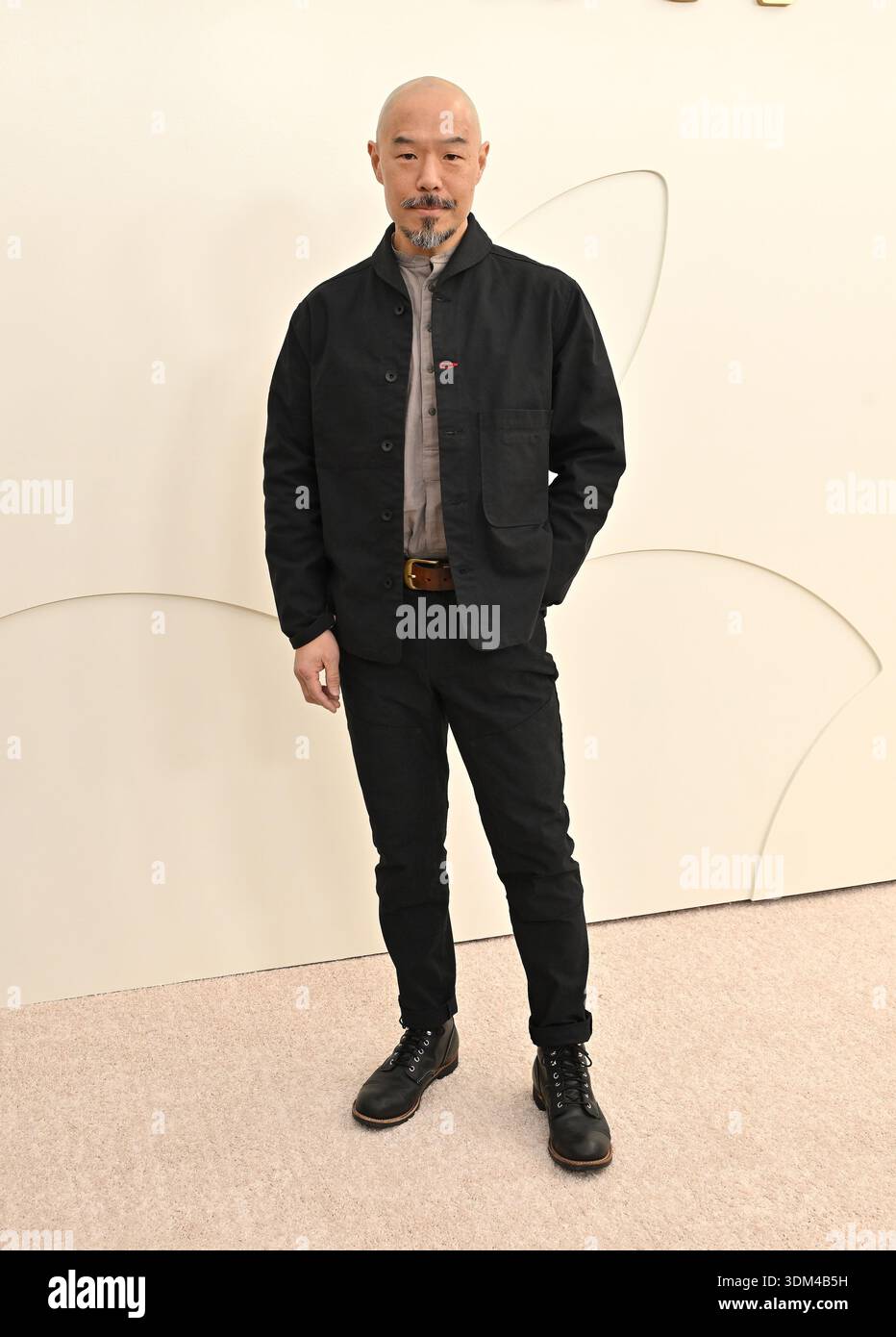 Hoon Lee arriving to Apple TV Press Day at Barker Hanger on February 03 ...