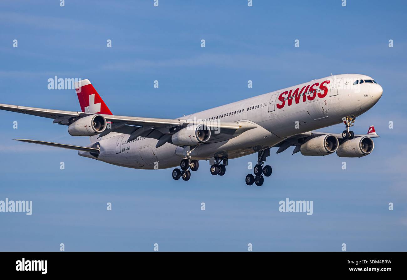 Zurich, Switzerland, 14th Jan 2026: A Swiss International Airlines ...