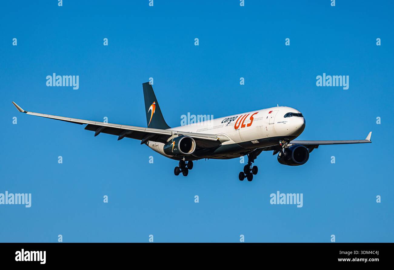 Zurich, Switzerland, 15th Jan 2026: A ULS Airlines Cargo Airbus A330 ...