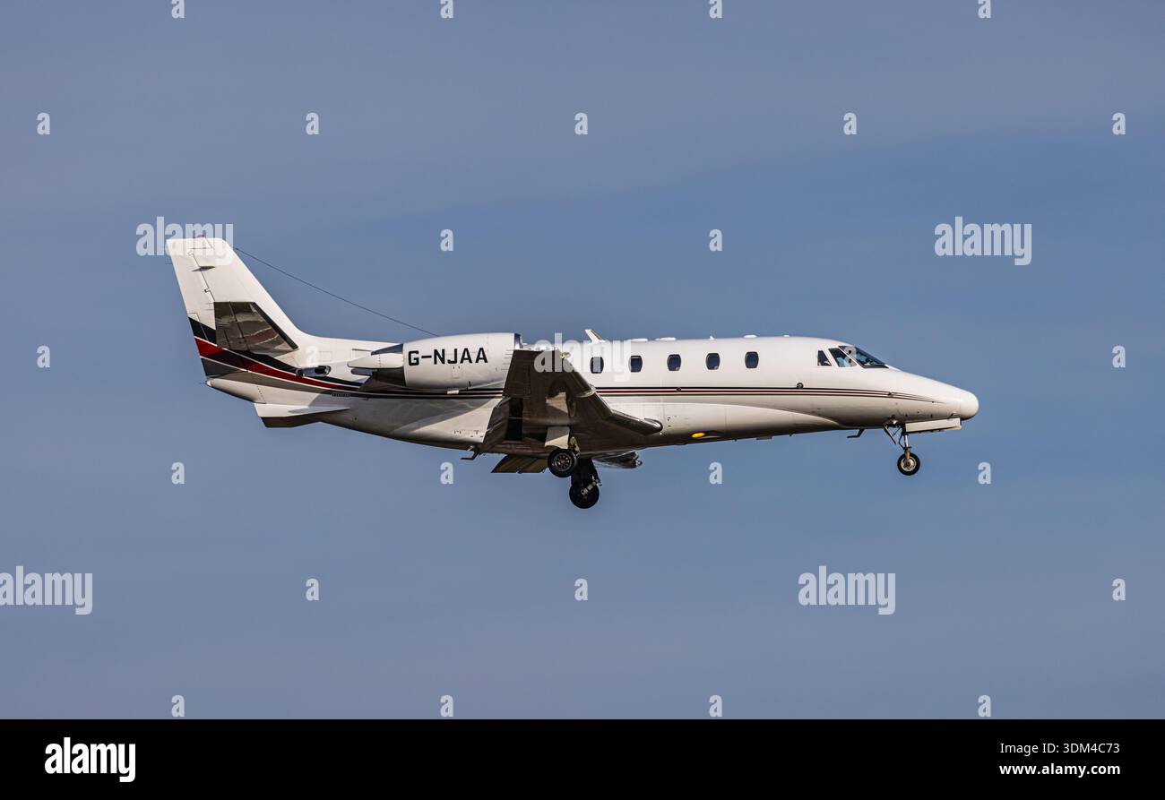 Zurich, Switzerland, 14th Jan 2026: A Cessna 560XL Citation XLS ...