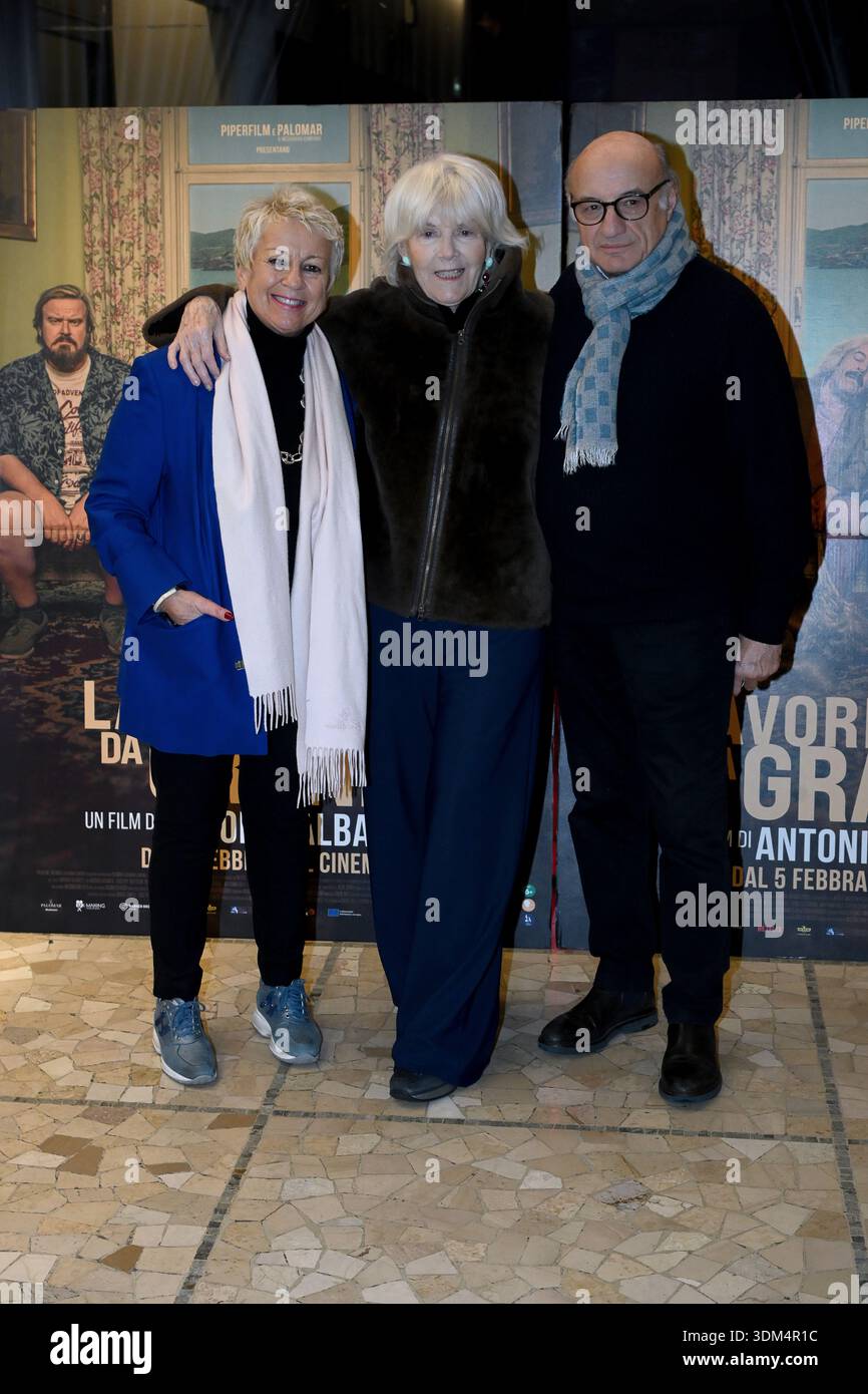 Milan, photocall for the film "We'll Work When We Grow Up" - Caterina ...