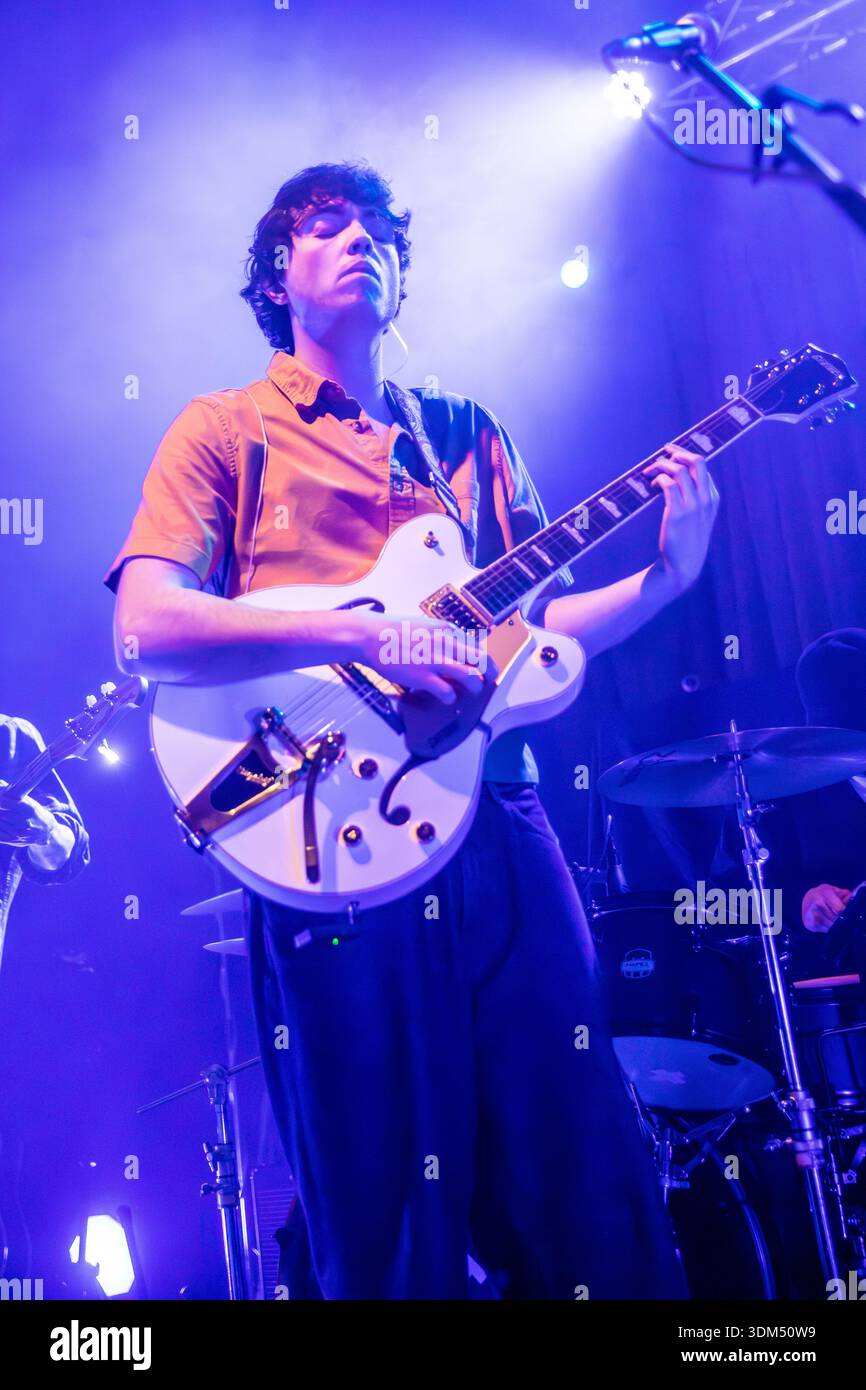 Milan Italy. 03th feb 2026. The English indie rock band ARKAYLA ...