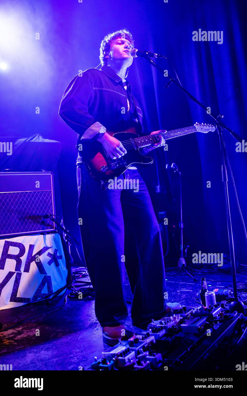 Milan Italy. 03th feb 2026. The English indie rock band ARKAYLA ...