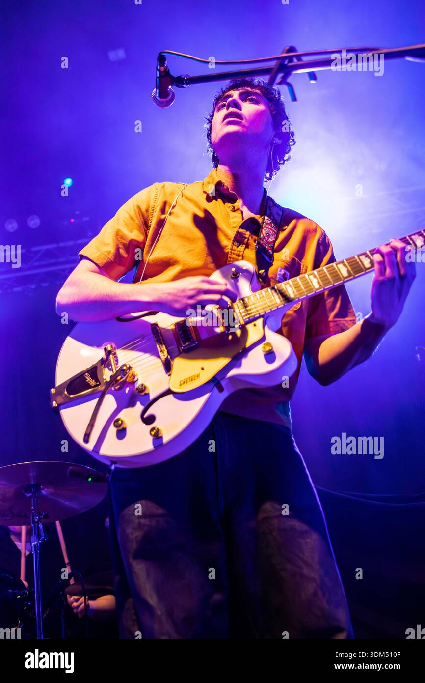 Milan Italy. 03th feb 2026. The English indie rock band ARKAYLA ...
