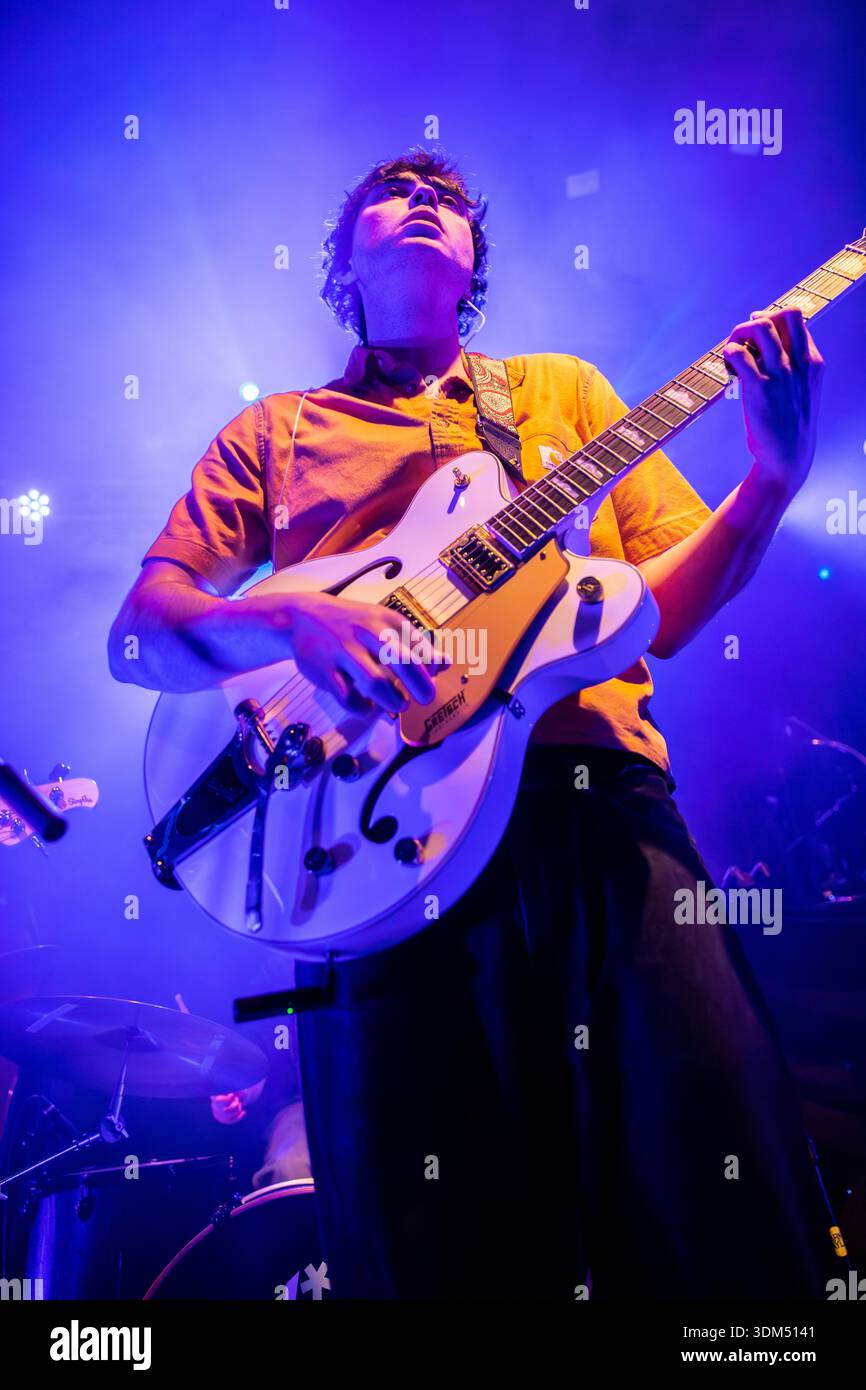 Milan Italy. 03th feb 2026. The English indie rock band ARKAYLA ...