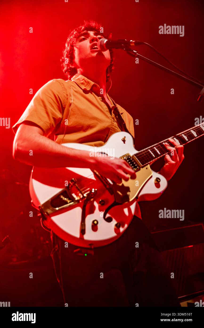 Milan Italy. 03th feb 2026. The English indie rock band ARKAYLA ...