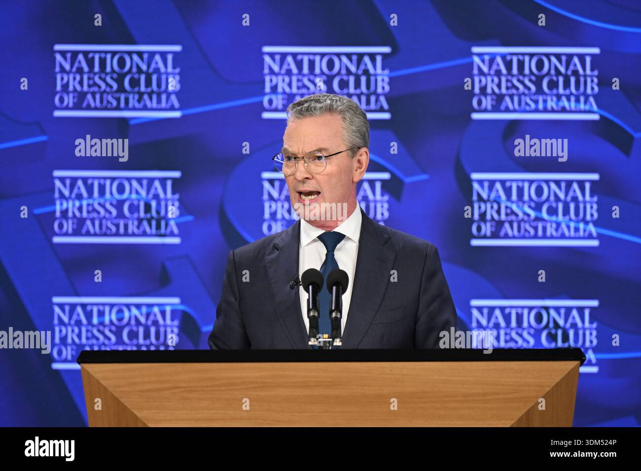 Chair of the Council on the Ageing (COTA) Christopher Pyne addresses ...
