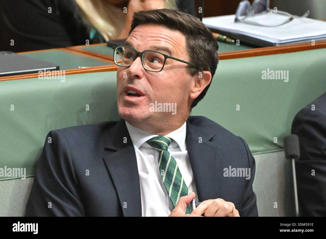 Nationals Leader David Littleproud during Question Time in the House of ...