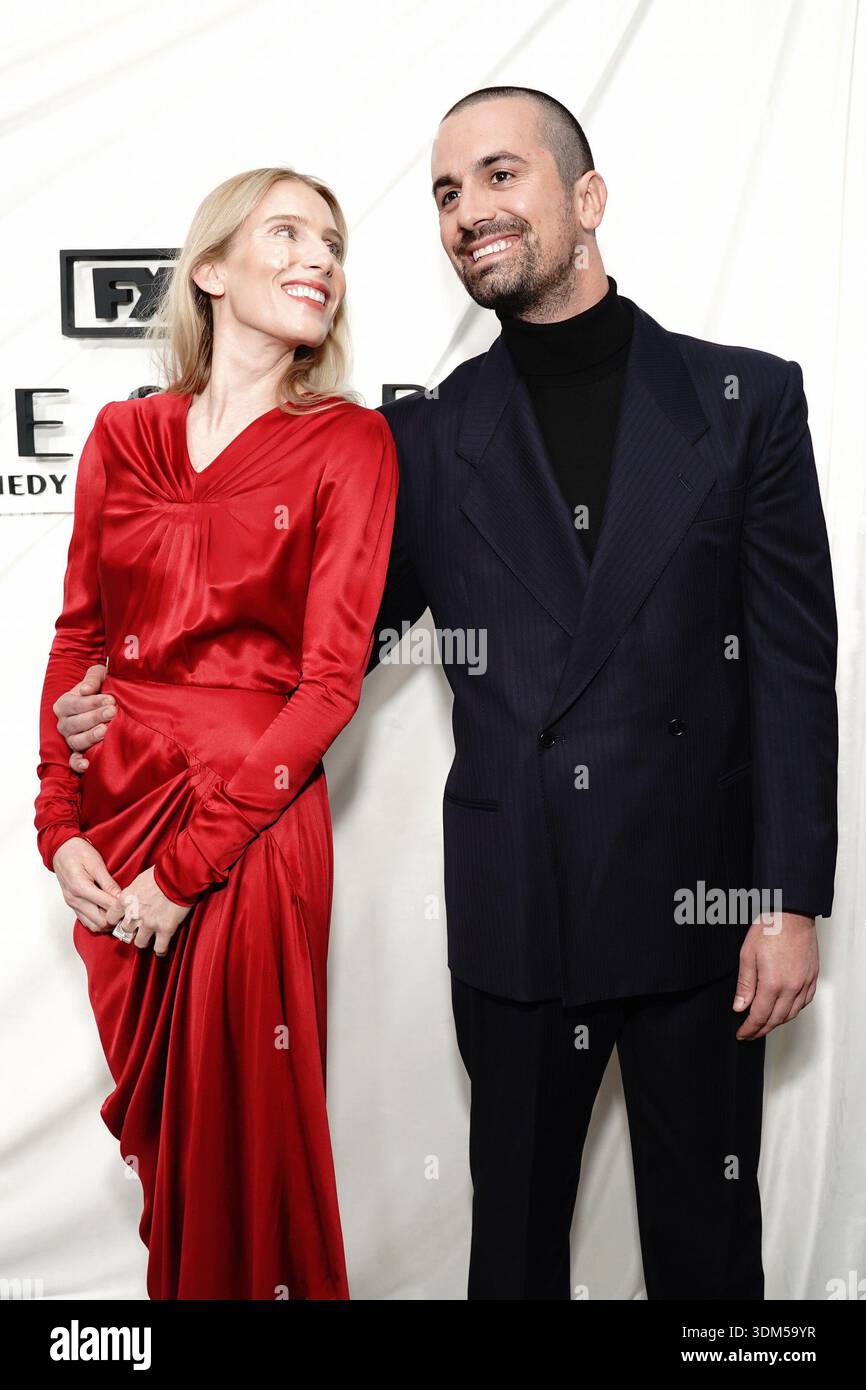Dree Hemingway, Nick Delli Santi at arrivals for FX s LOVE STORY: JOHN ...