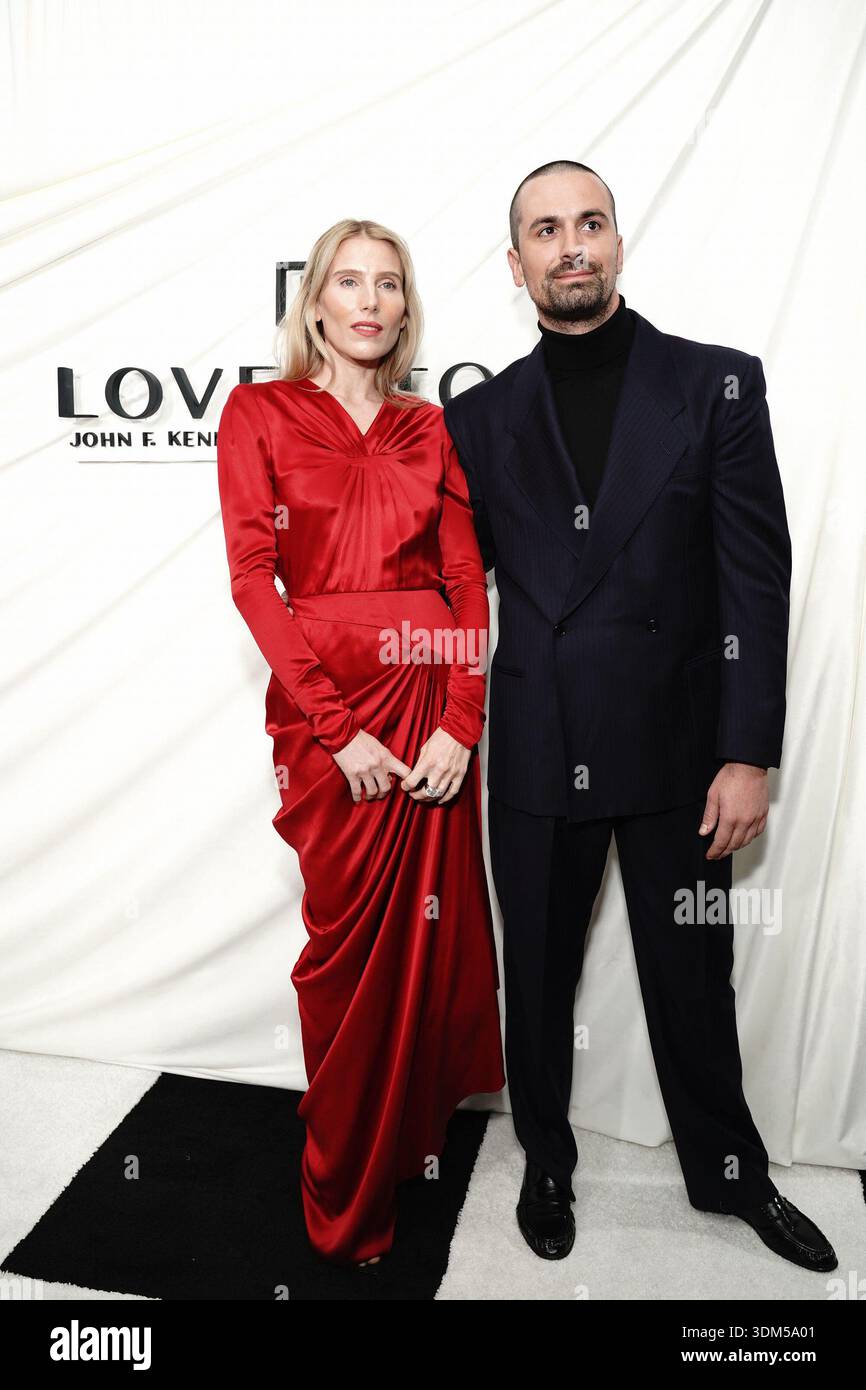 Dree Hemingway, Nick Delli Santi at arrivals for FX s LOVE STORY: JOHN ...