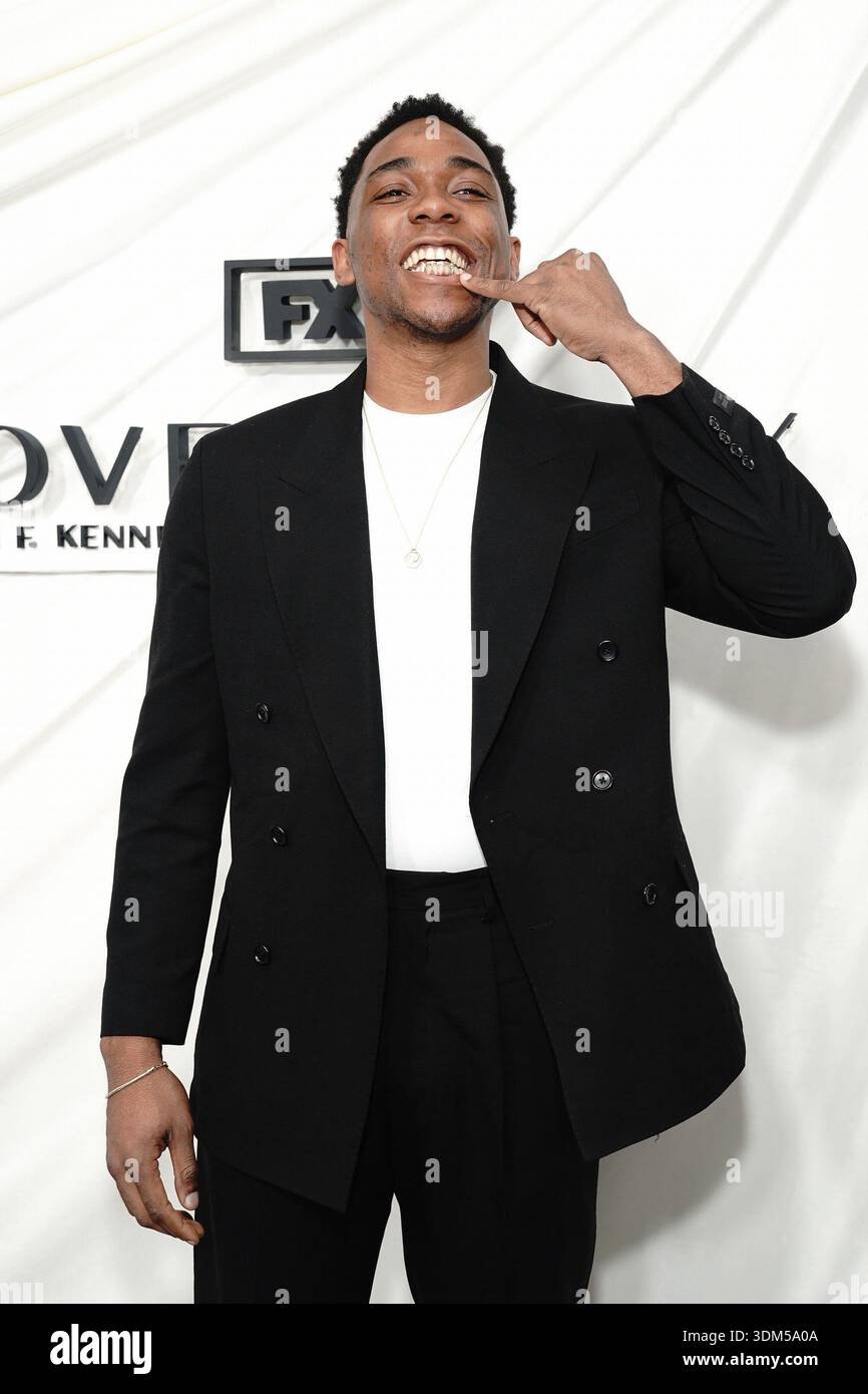 Omari K. Chancellor at arrivals for FX s LOVE STORY: JOHN F. KENNEDY JR ...
