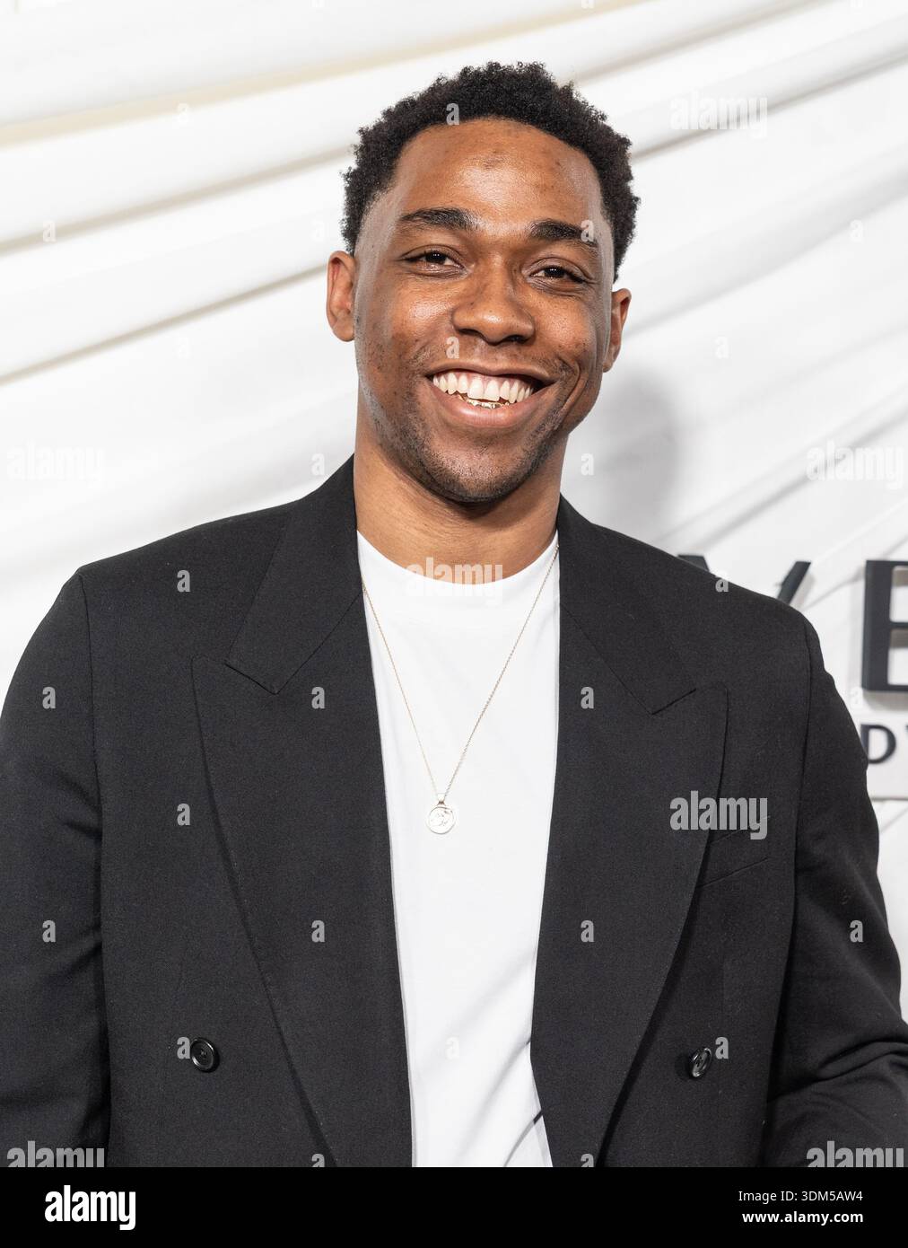 Omari K. Chancellor attends premiere of FX's 'Love Story: John F ...