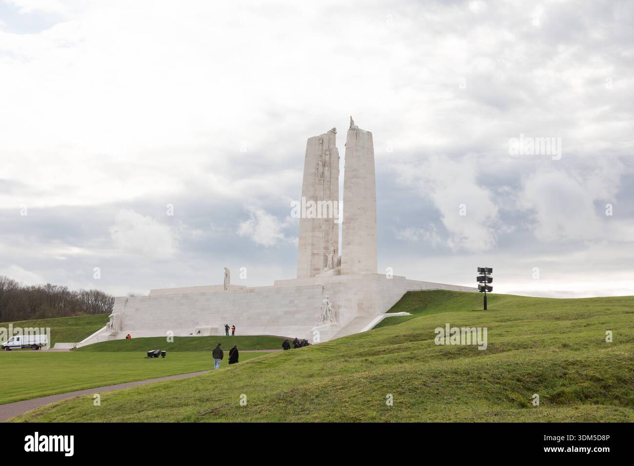 Canadian National Vimy Memorial, Vimy Ridge, bei Arras, Frankreich, 10. ...