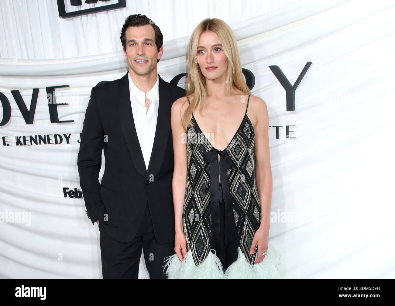 Paul Anthony Kelly and Sarah Pidgeon attending FX's 'Love Story: John F ...
