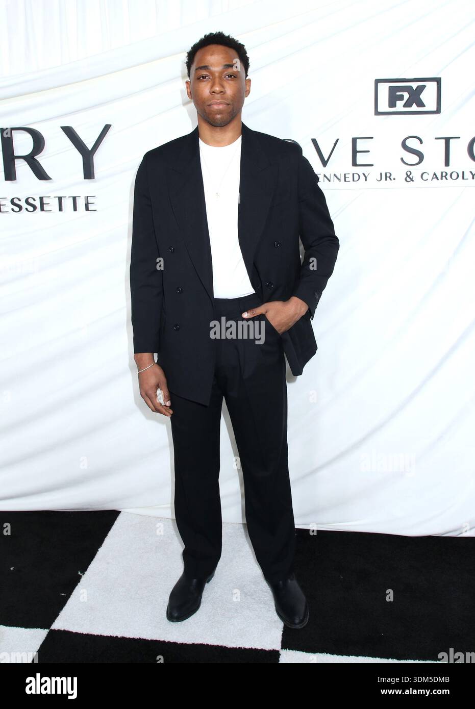 Omari K. Chancellor attending FX's 'Love Story: John F. Kennedy Jr ...