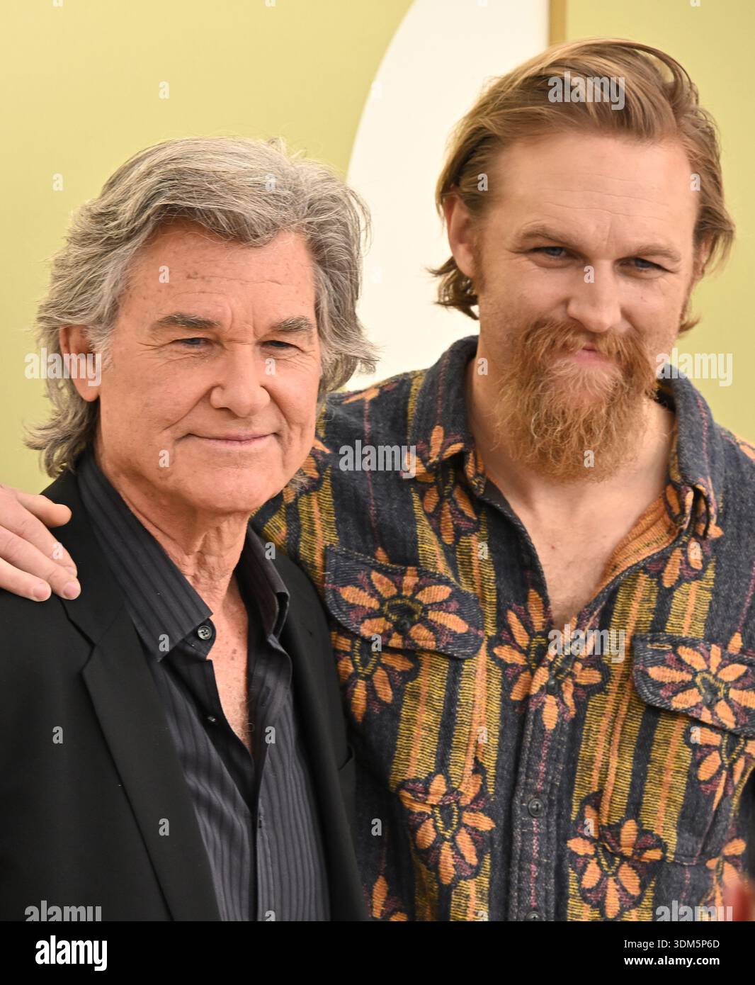 03 February, 2026 - Los Angeles, California - Kurt Russell, Wyatt ...
