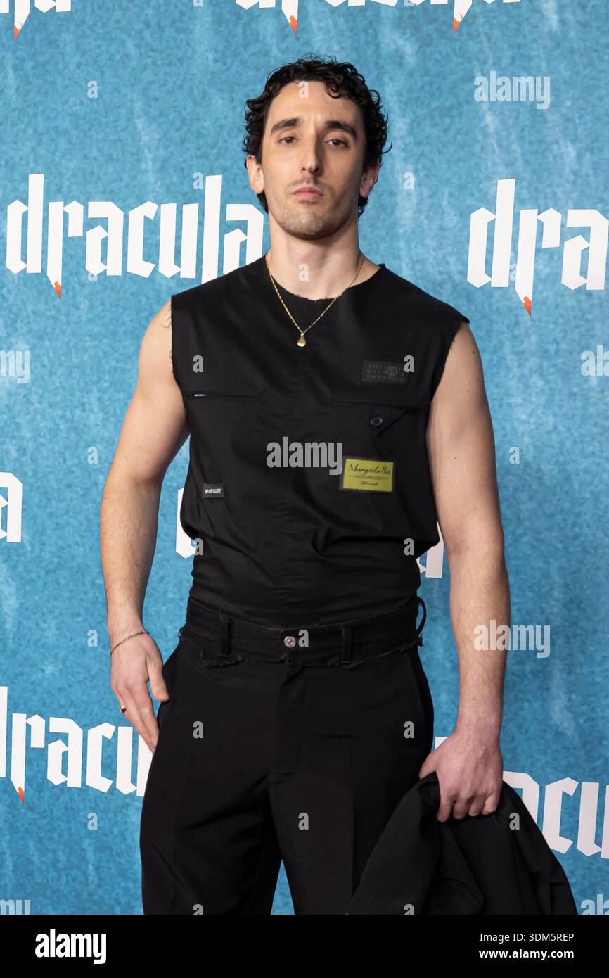 Ewens Abid attends the arrivals of the Los Angeles Premiere of “DRACULA ...