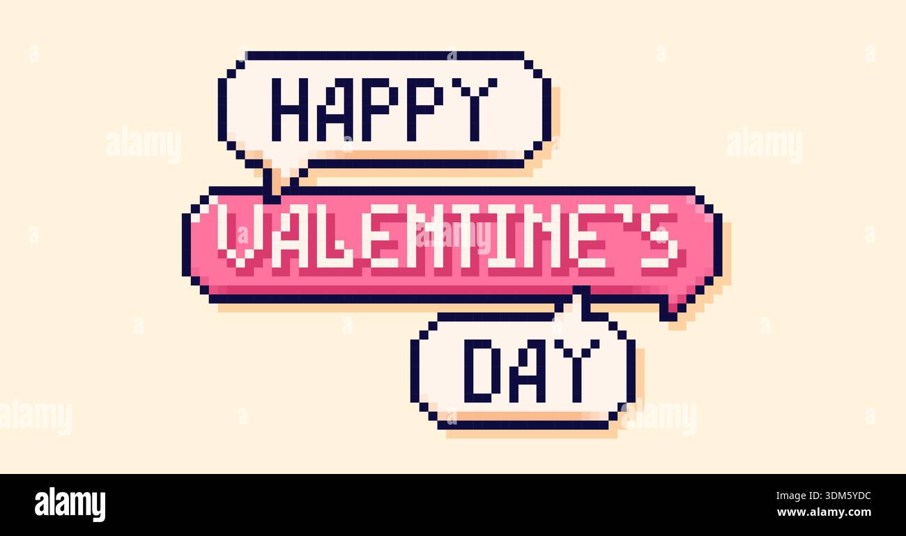 Happy valentine day box Stock Vector Images - Alamy