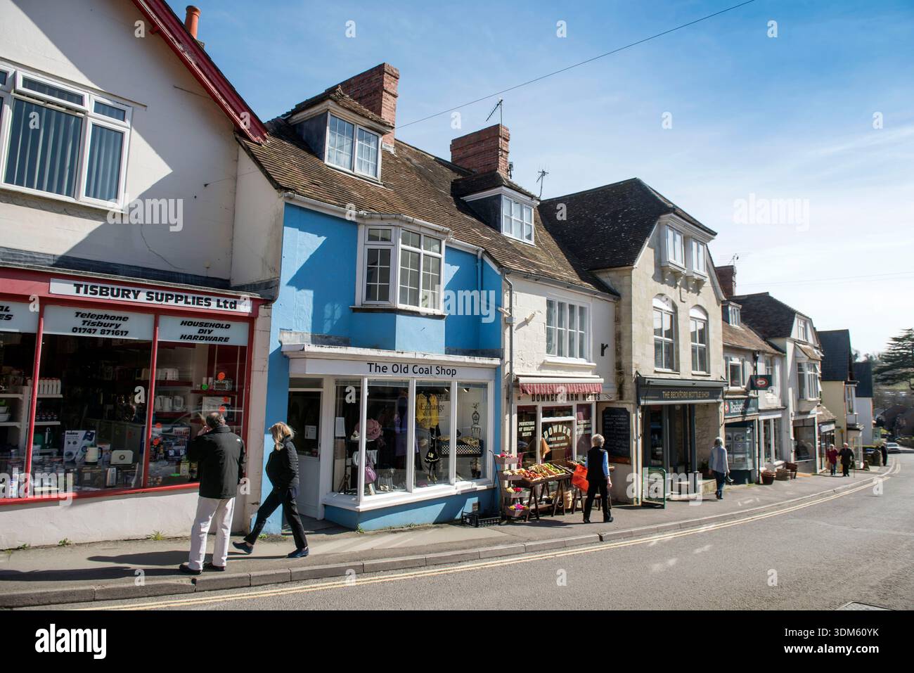 General views of Tisbury in Wiltshire , UK Stock Photo - Alamy