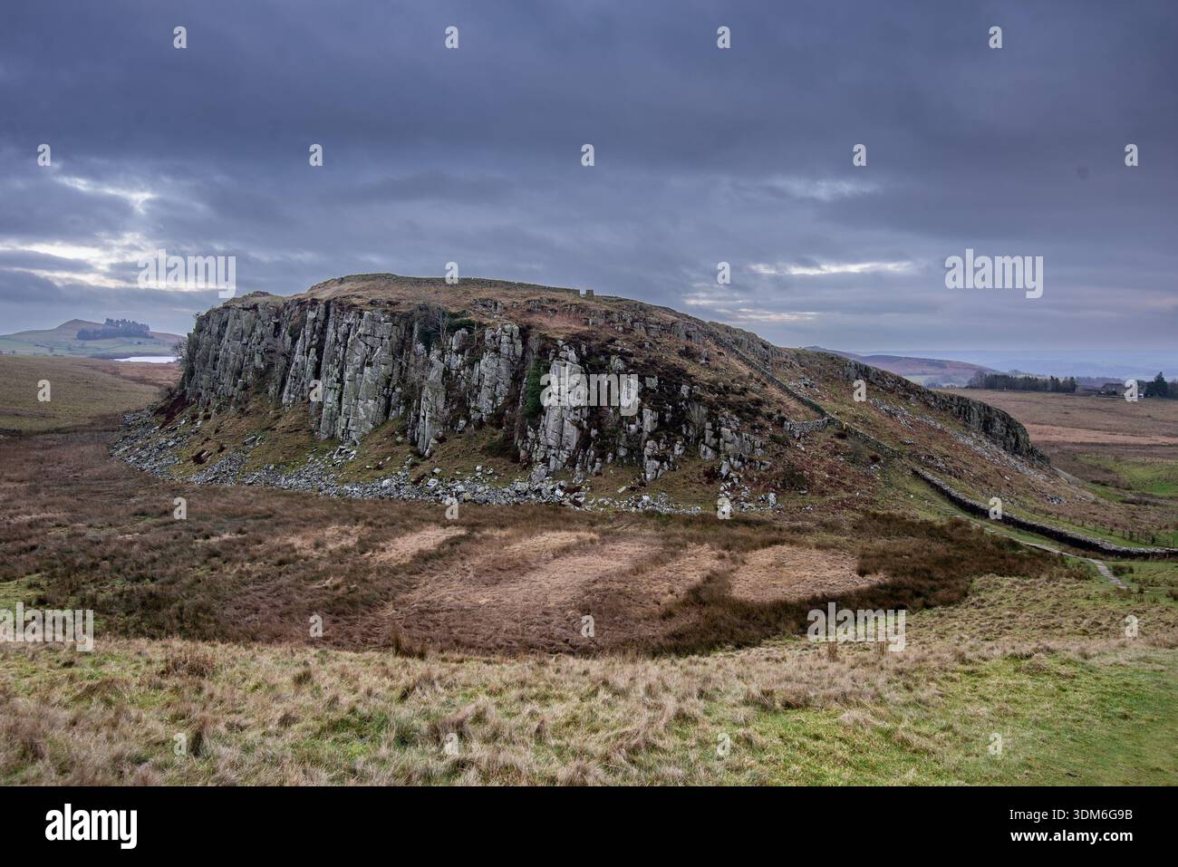 Steel Riggs, HadrianS Wall, Northumberland, England, UK Stock Photo - Alamy