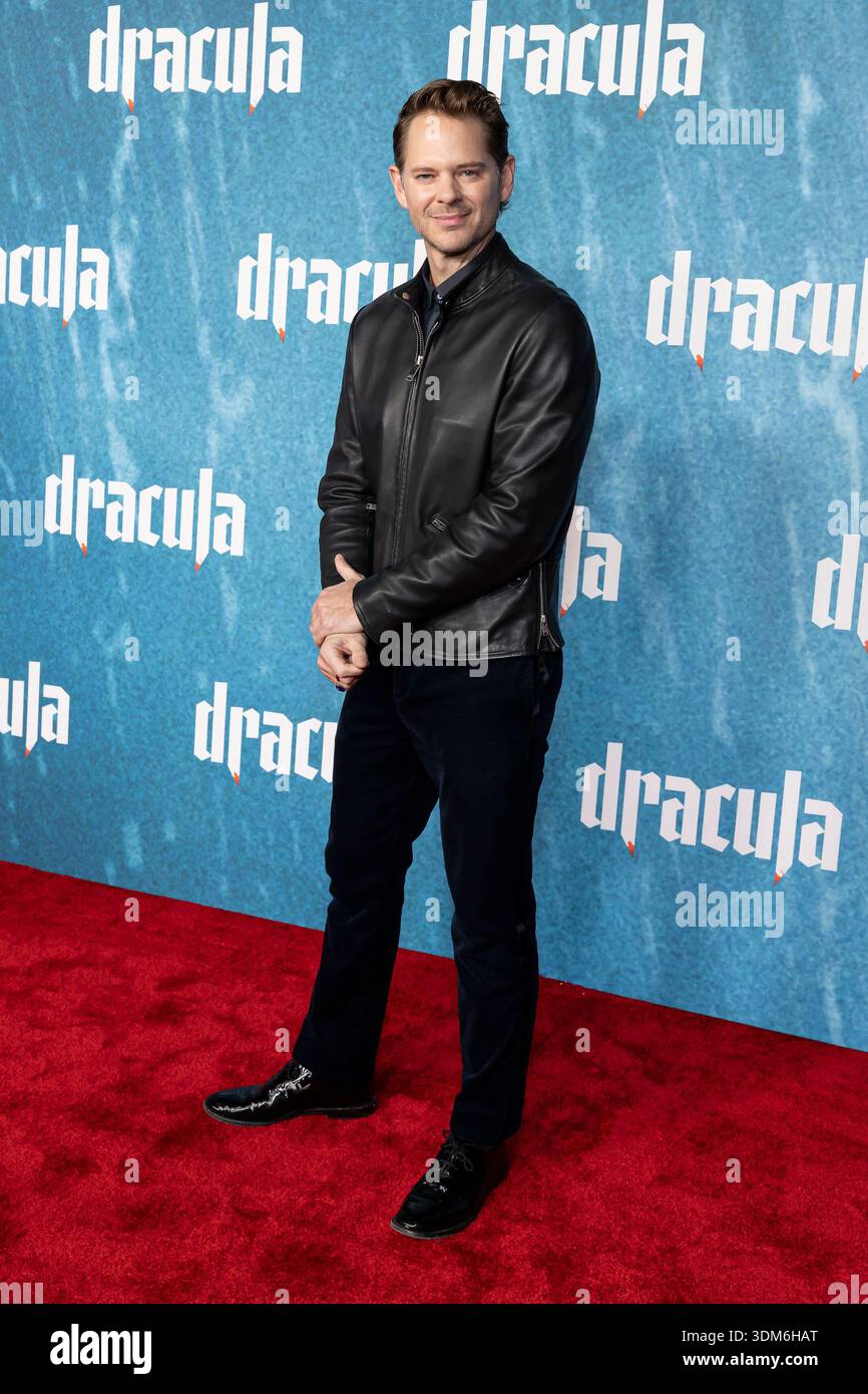 Thomas Pierce attends the arrivals of the Los Angeles Premiere of ...