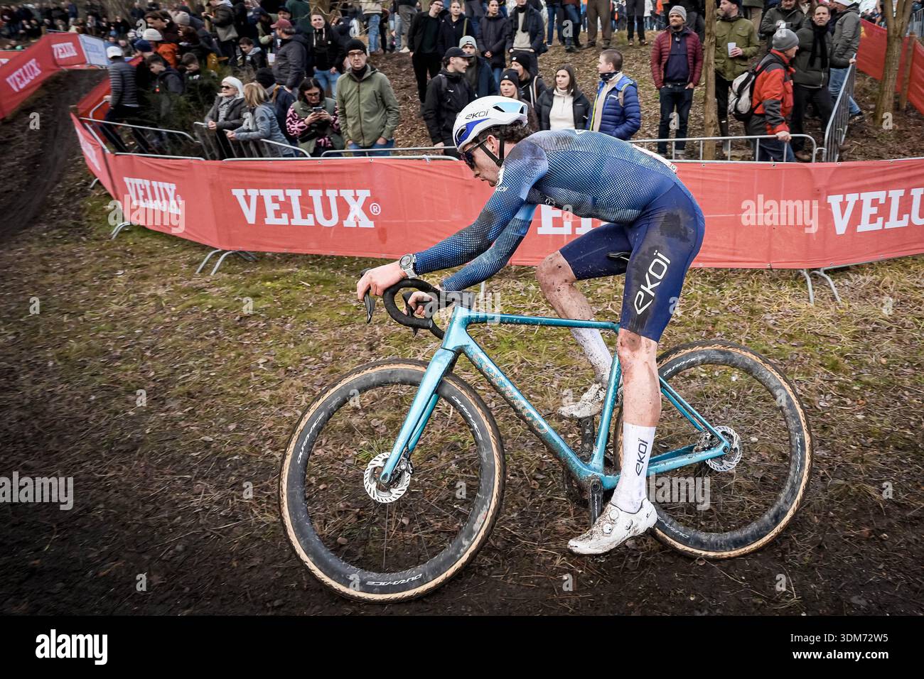 Ryan Kamp (--) NED, BEL Cyclo-Cross World Cup, UCI, Maaasmechelen ...