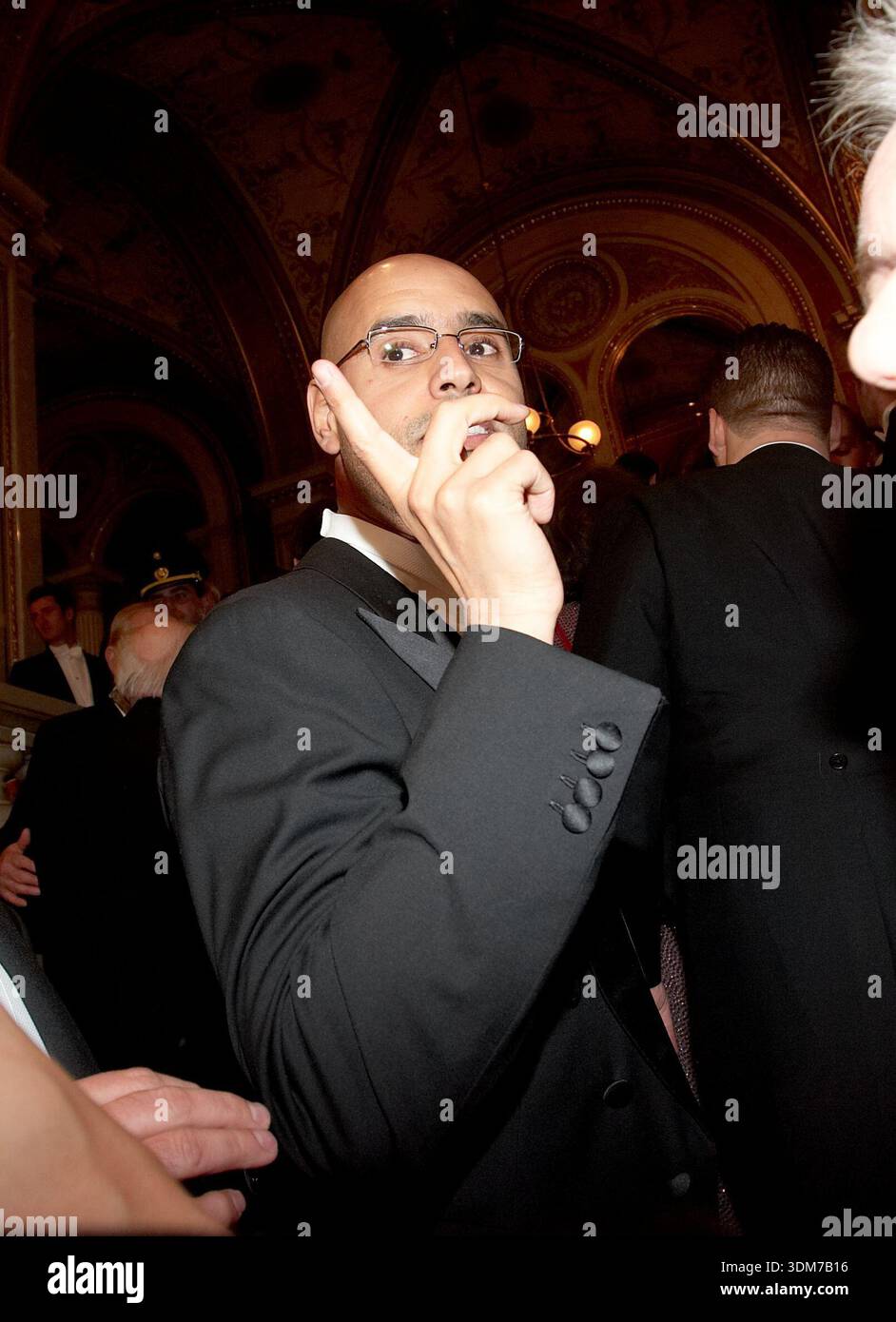 Vienna Opera Ball 2006 in Vienna, Austria, Saif Al Islam Muammar Al ...